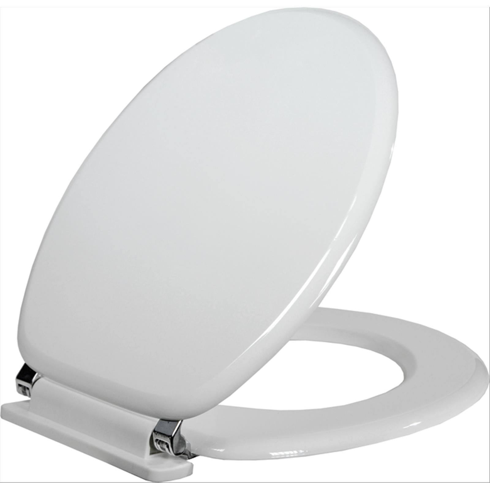 Sedile wc bagno legno mdf bianco maurer chius. rallent. – Lazappa.com