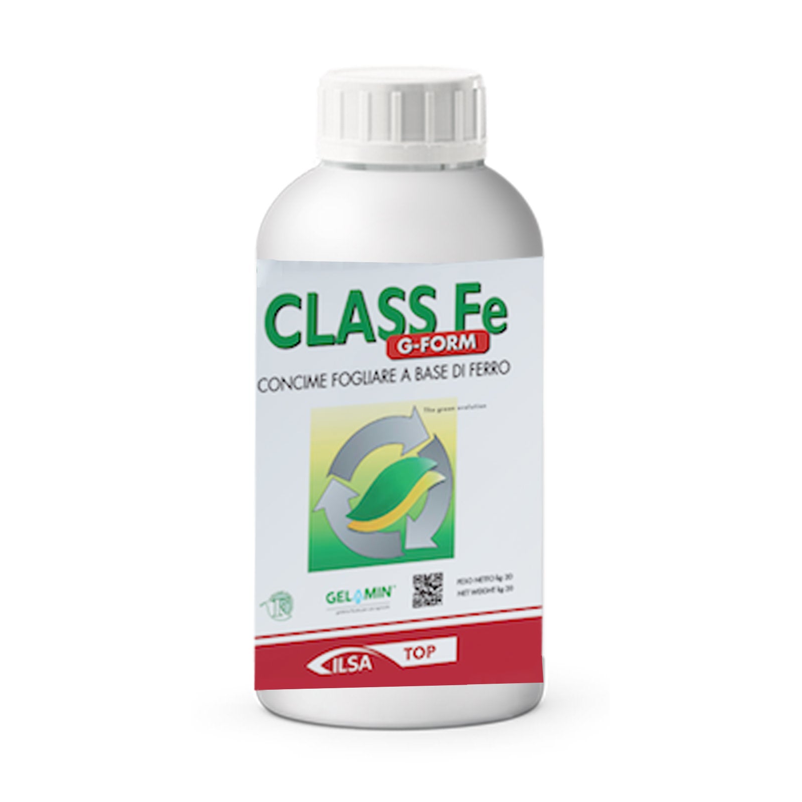 Concime fogliare "ILSA Class Fe" a base di ferro per orto e frutteti 1