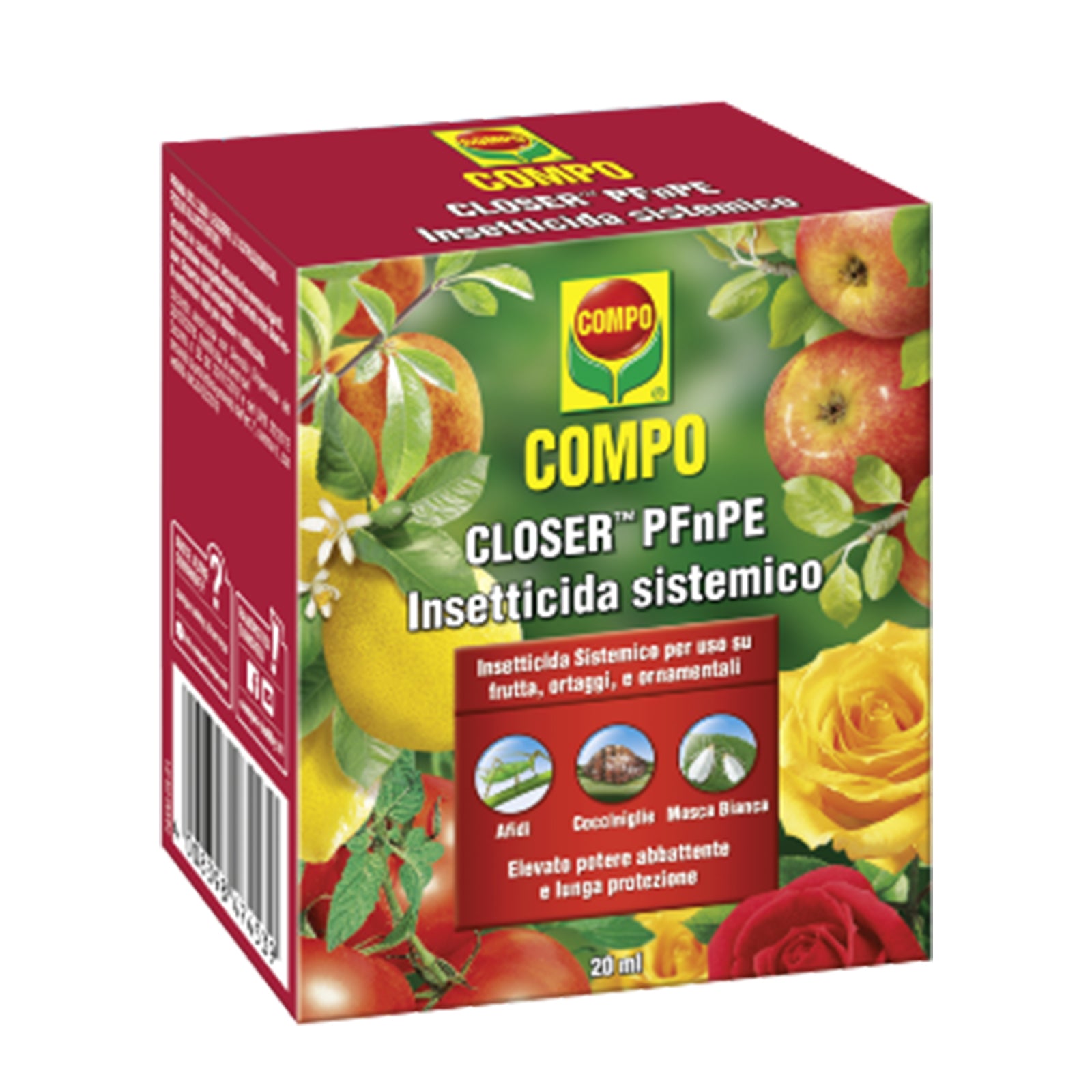 Insetticida Sistemico "Closer" per afidi e cocciniglia su piante da fr