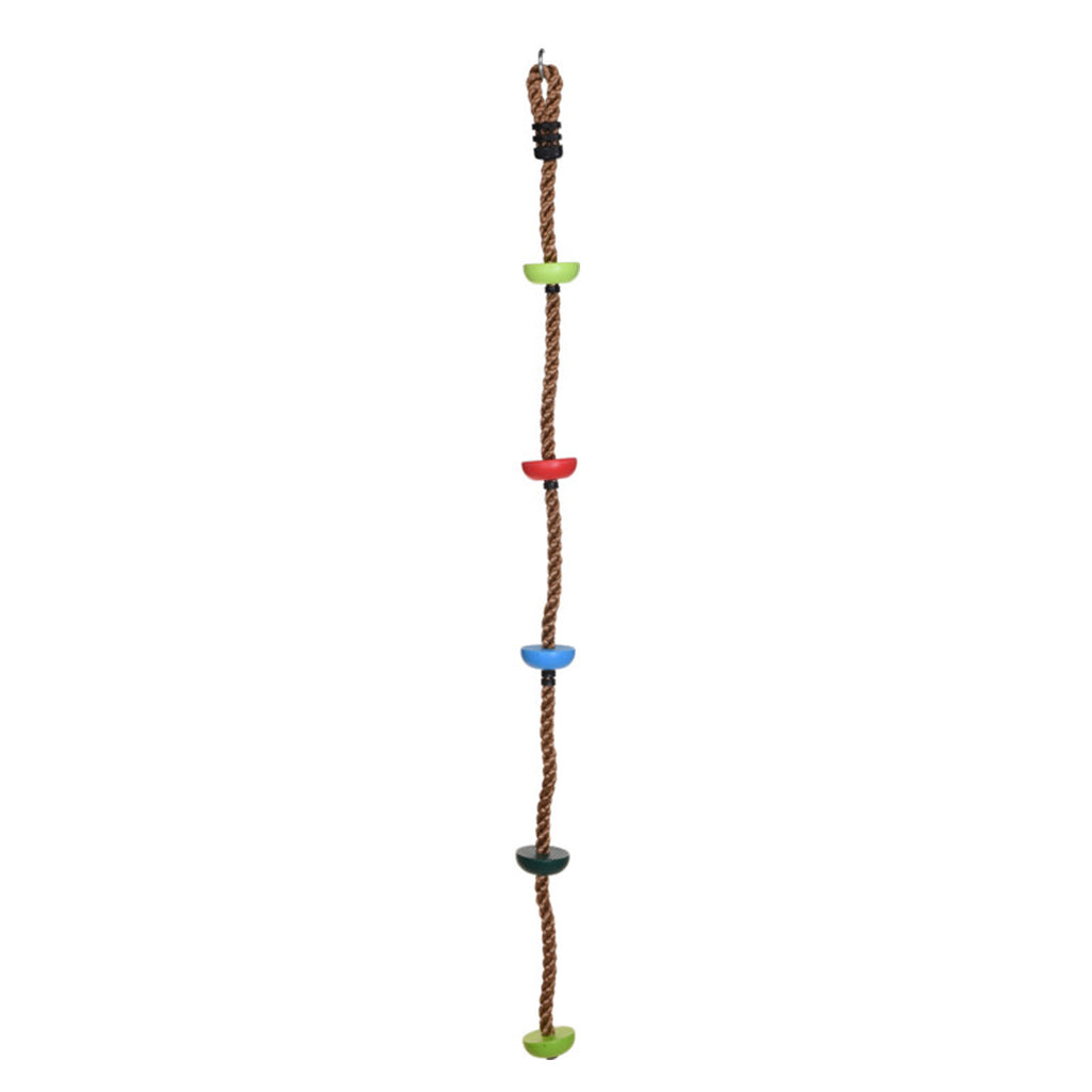 Gioco corda da arrampicata per altalena in plastica con corde per bamb